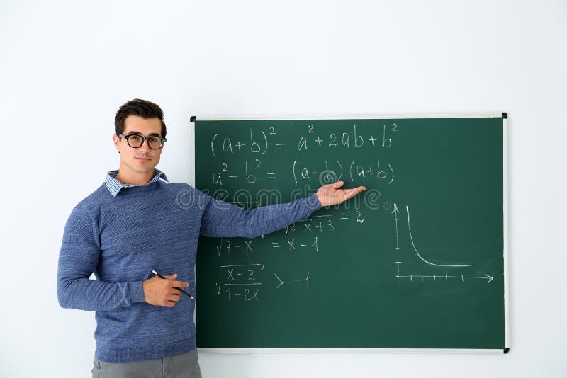 126 Professor Showing Formulas Stock Photos - Free & Royalty-Free Stock ...