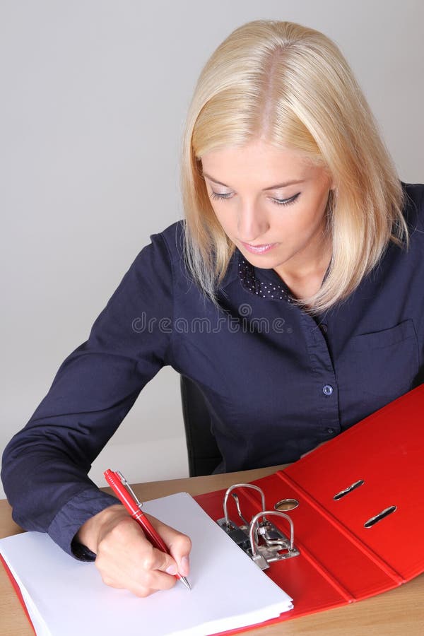 Young teacher at work stock photo. Image of direction - 25786108