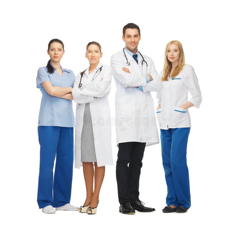 Young Team or Group of Doctors Stock Photo - Image of medicare ...