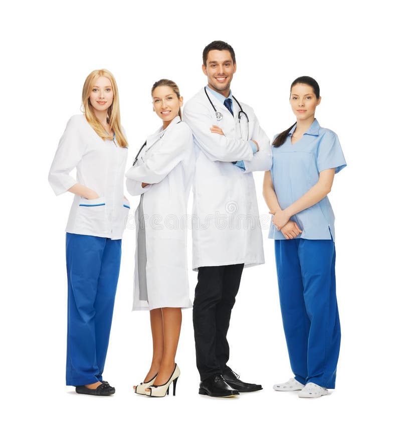 Young Team or Group of Doctors Stock Photo - Image of medicare ...