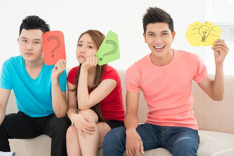 Thinking process stock photo. Image of casual, problem - 29824246