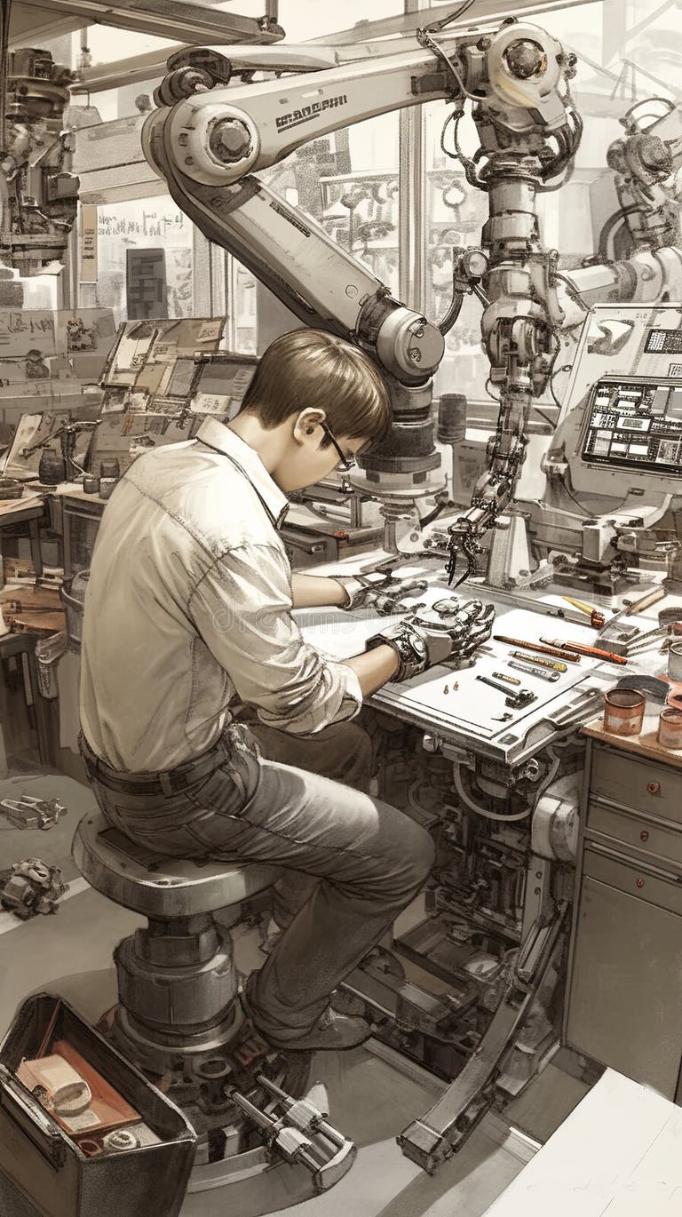 Robotics Workshop Environment Stock Illustrations – 773 Robotics Workshop Environment Stock ...