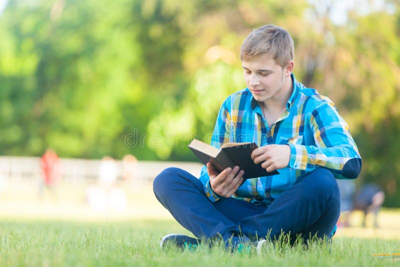 Young Teen Boy with Notebook Stock Image - Image of book, look: 55736411