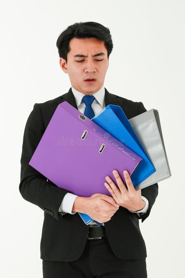 An Employee or Heavy Industrial Worker Inside Factory with Industrial ...