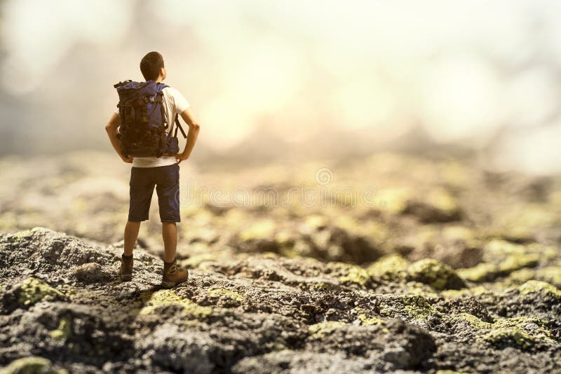 Young Traveler Exploring the World Concept Stock Image - Image of ...