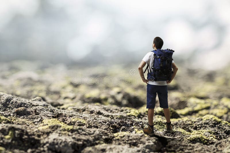 Young Traveler Exploring the World Concept Stock Image - Image of ...