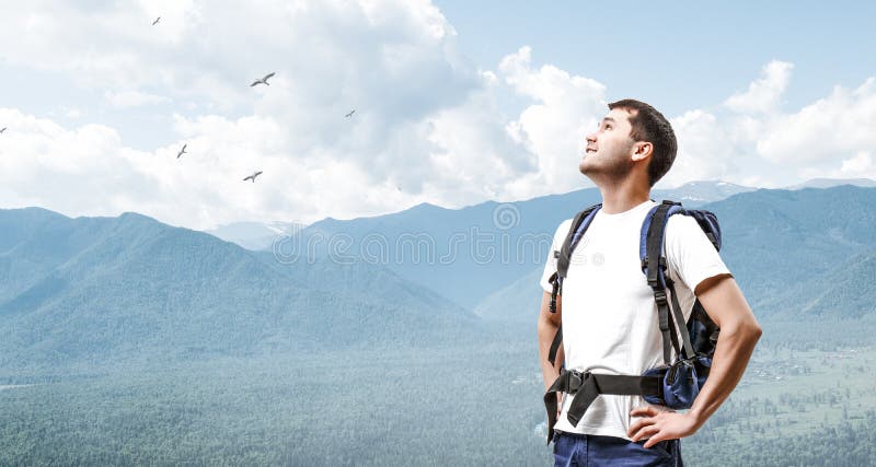 Young Traveler Exploring the World Concept Stock Photo - Image of ...
