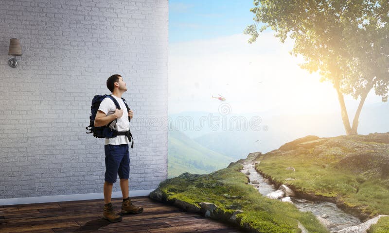 Young Traveler Exploring the World Concept Stock Image - Image of hiker ... Young Traveler Exploring the World Concept Stock Image - Image of hiker ...