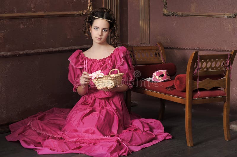 Young Victorian girl stock image. Image of edwardian - 23592441