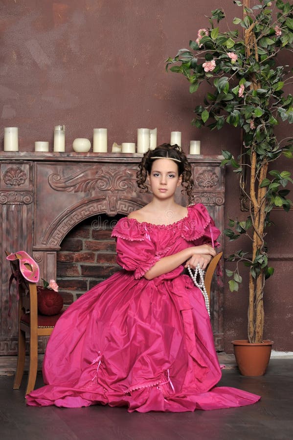 Young Victorian girl stock image. Image of angel, care - 23647773