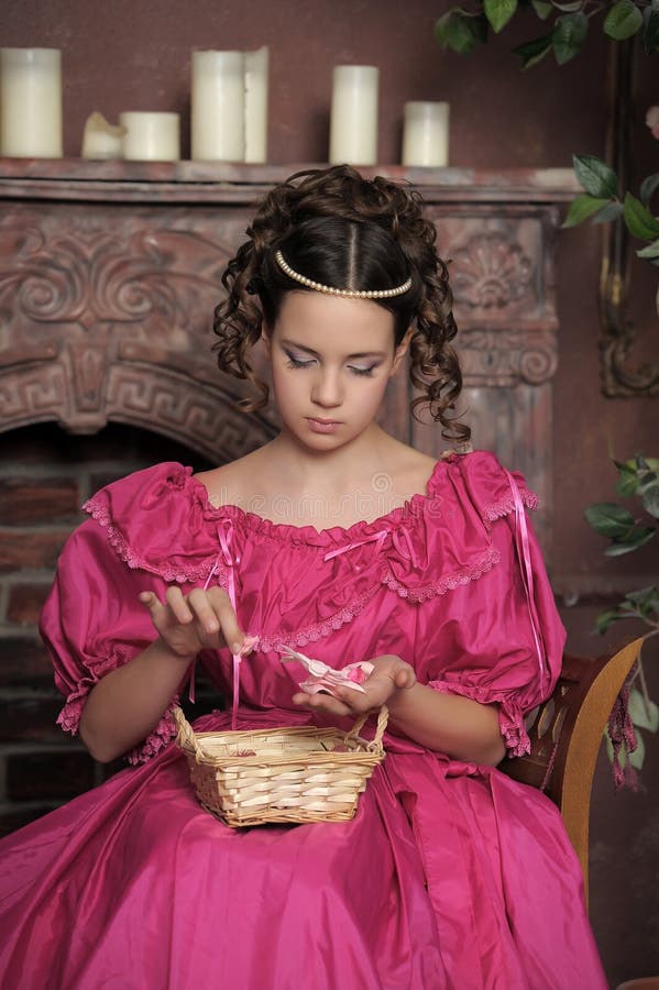 Young Victorian girl stock photo. Image of gentle, care - 23648060