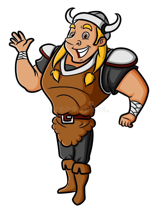 Cartoon Viking Waving Stock Illustrations – 19 Cartoon Viking Waving ...