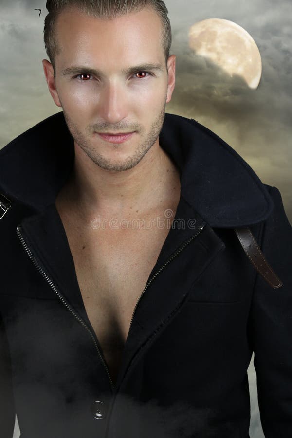 Young Werewolf - Handsome Blond Man Stock Image - Image of eyes, blond ...