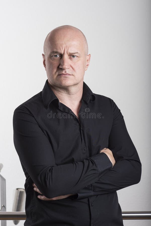 Young White Businessman Posing in an Office Stock Image - Image of ...