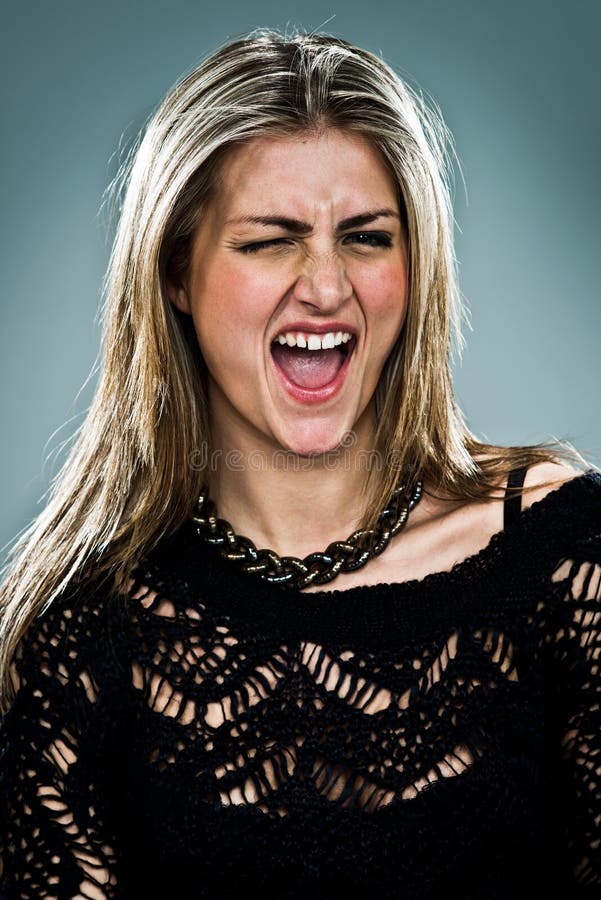 Young Winking Girl stock photo. Image of caucasian, portrait - 29686988