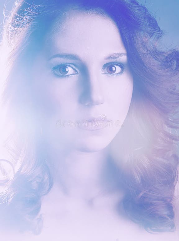 Young woman stock photo. Image of woman, lips, backlit - 24046770