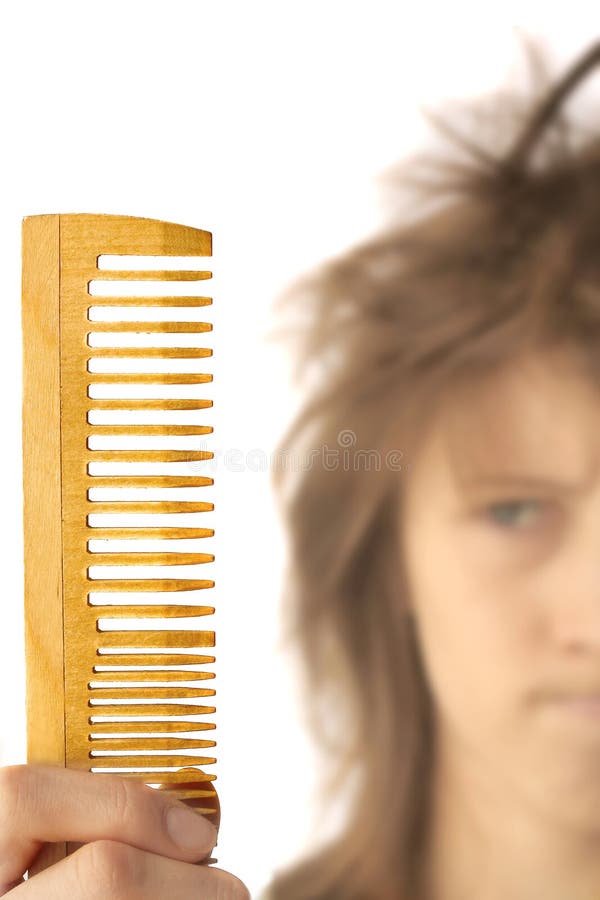 Young woman stock photo. Image of human, cutting, style - 8819676