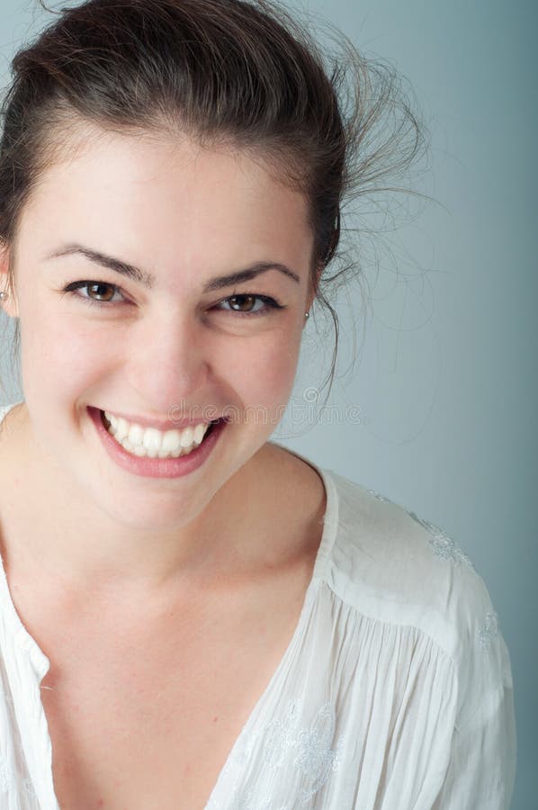 Young Woman with a Beautiful Smile Stock Photo - Image of dentistry ...