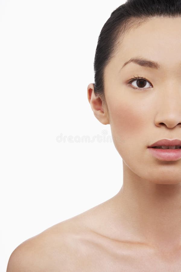 Woman with Blank Expression Stock Photo - Image of skin, expression ...