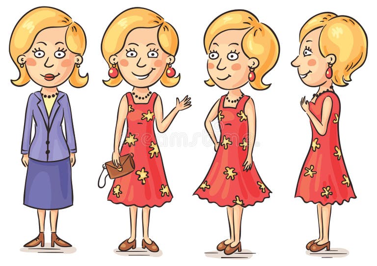 Character Turnaround Stock Illustrations – 184 Character Turnaround ...