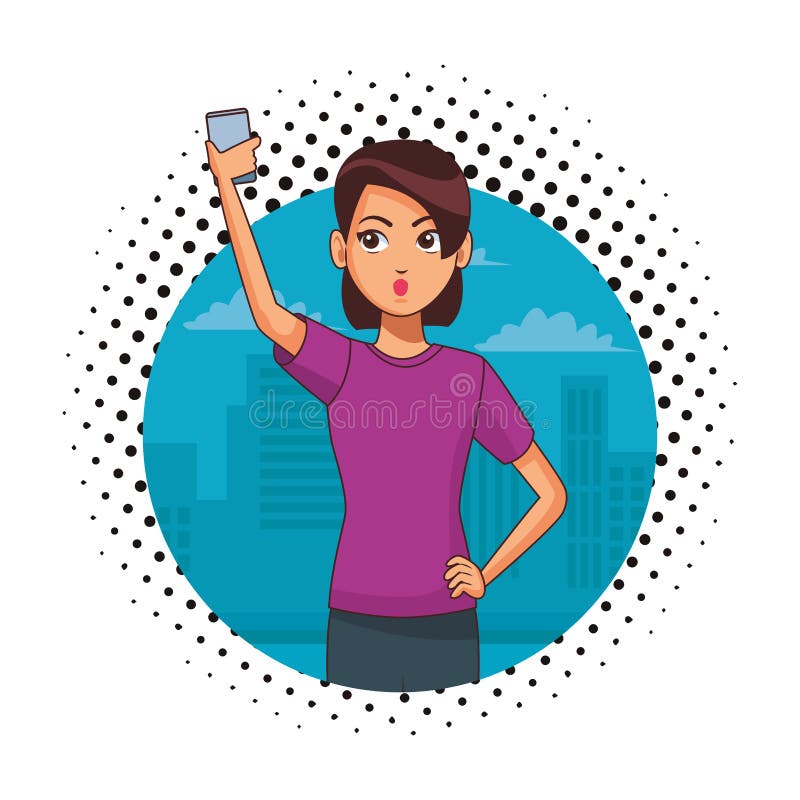 Young woman cartoon stock vector. Illustration of girl - 138544828 Young woman cartoon stock vector. Illustration of girl - 138544828