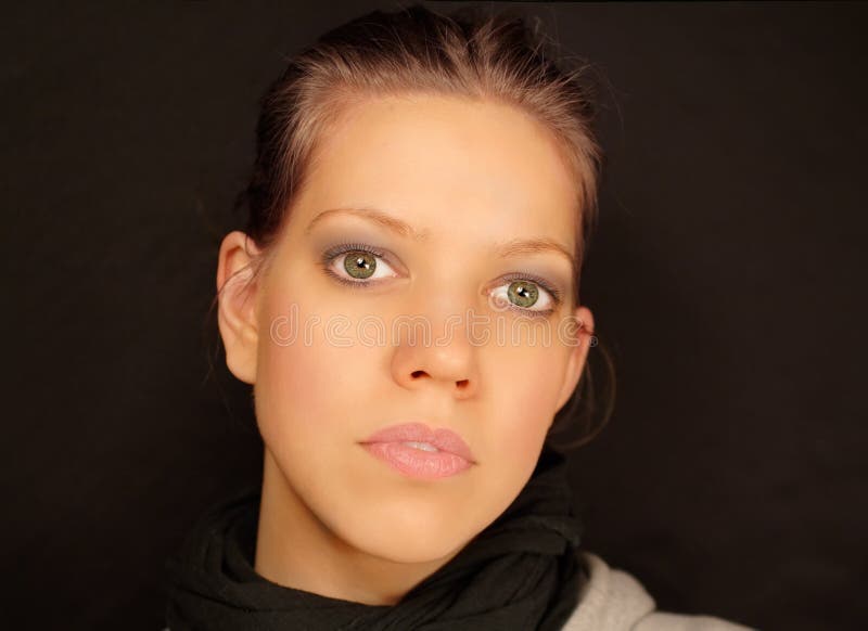 Young woman close-up face stock photo. Image of eyes, portrait - 3941822 Young woman close-up face stock photo. Image of eyes, portrait - 3941822
