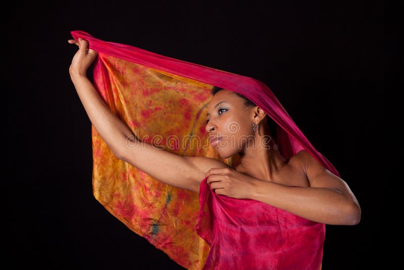 Burlesque Dancer in Pasties Posing Stock Photo - Image of dance ...