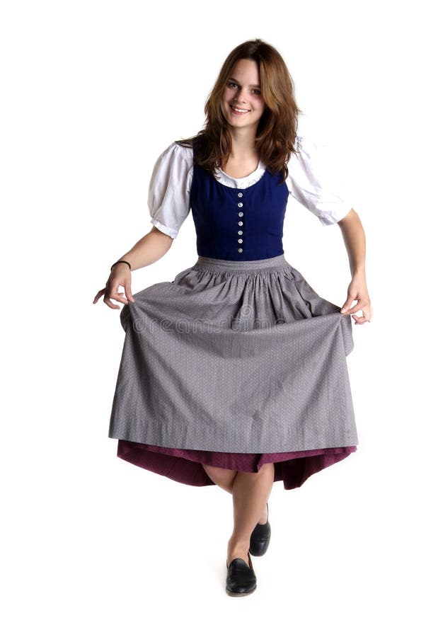 Young woman curtsies stock image. Image of buttoned, intelligent - 4844339