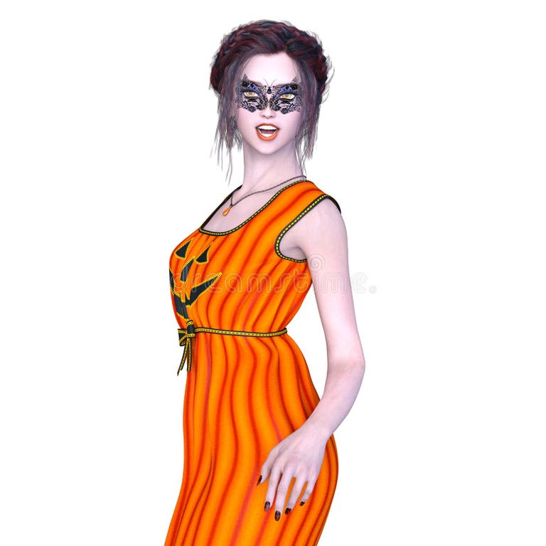 Young woman stock photo. Image of stage, show, face, mask - 76432808