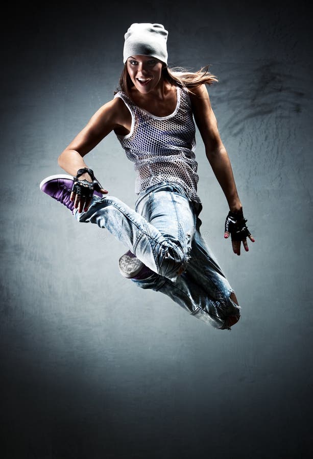 Dancer Jumping from Explosion Stock Image - Image of balance, athlete ...
