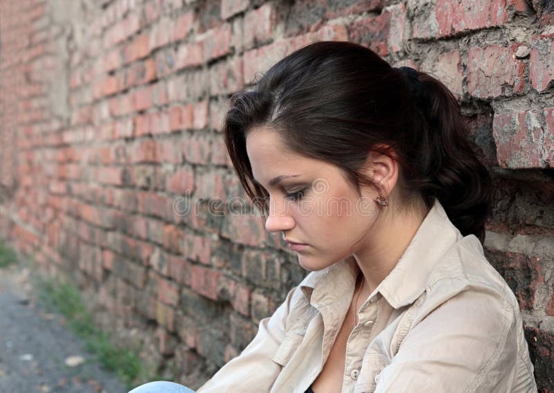 Young woman in despair stock image. Image of despair - 29421561