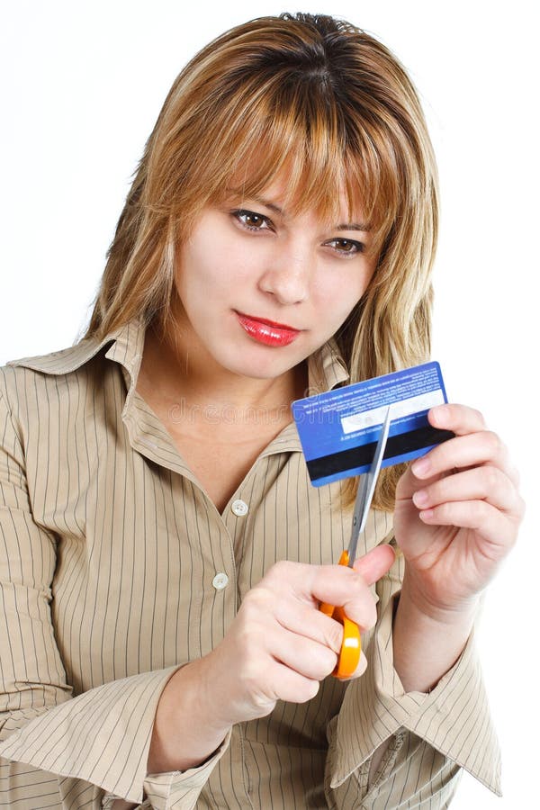 Credit Crunch Stressed Woman Holding Credit Cards Stock Image - Image ... Credit Crunch Stressed Woman Holding Credit Cards Stock Image - Image ...
