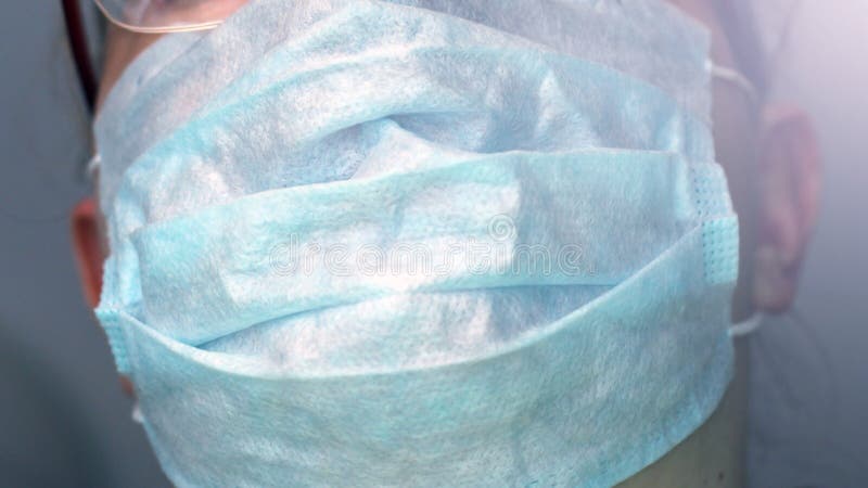 Young Woman Doctor in Face Mask Stock Photo - Image of closeup ...