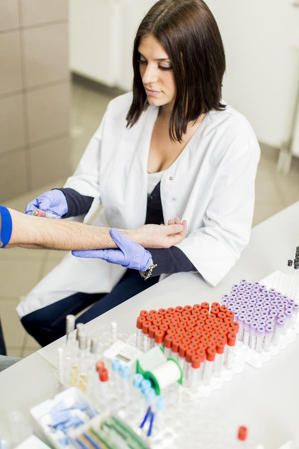 Blood sampling stock image. Image of nurse, people, blood - 30250881
