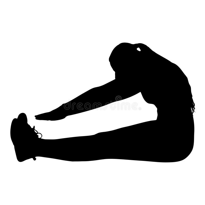 Cheerleading Toe Touch Silhouette Clip Art