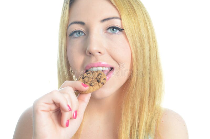 3,457 Young Woman Eating Cookie Stock Photos - Free & Royalty-Free ...