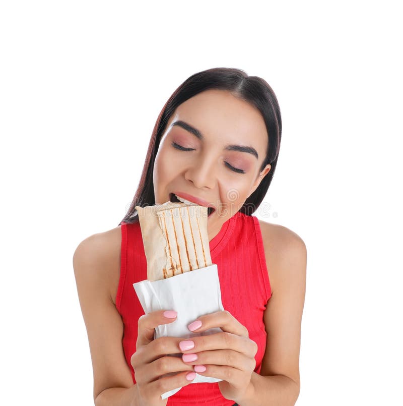 245 Girl Eating Shawarma Photos - Free & Royalty-Free Stock Photos from ...