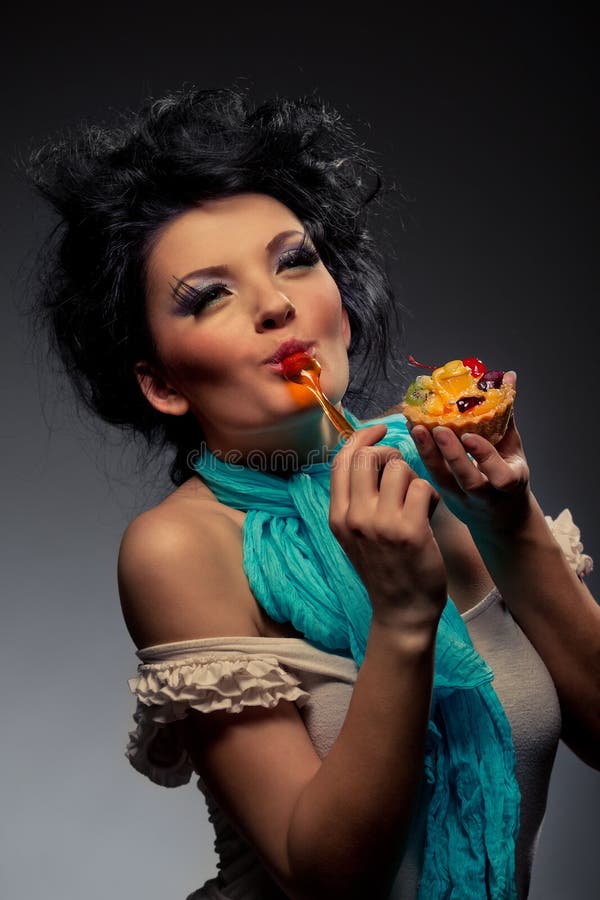 Model wearing black dress stock photo. Image of model - 31245354