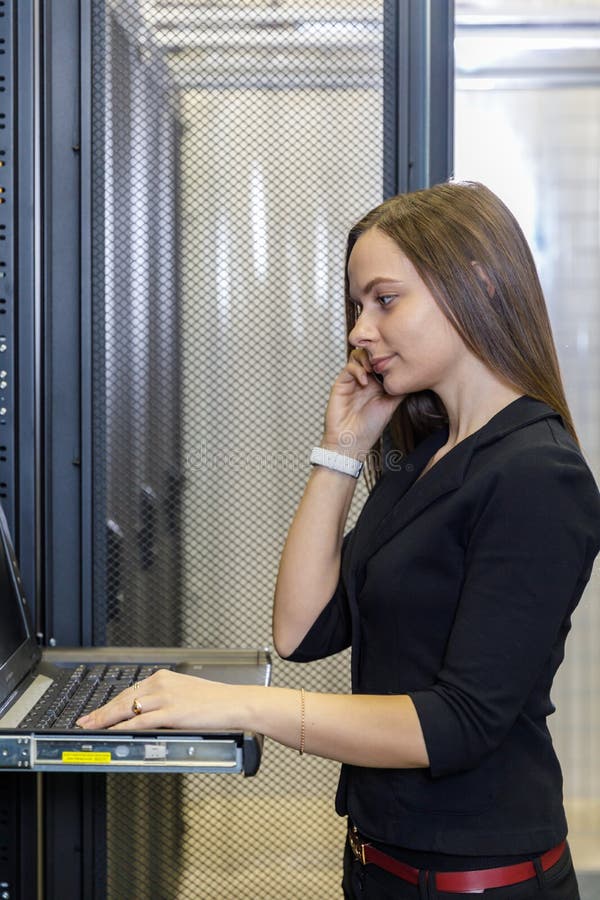 Management Console in Enterprise Server Stock Image - Image of button ...