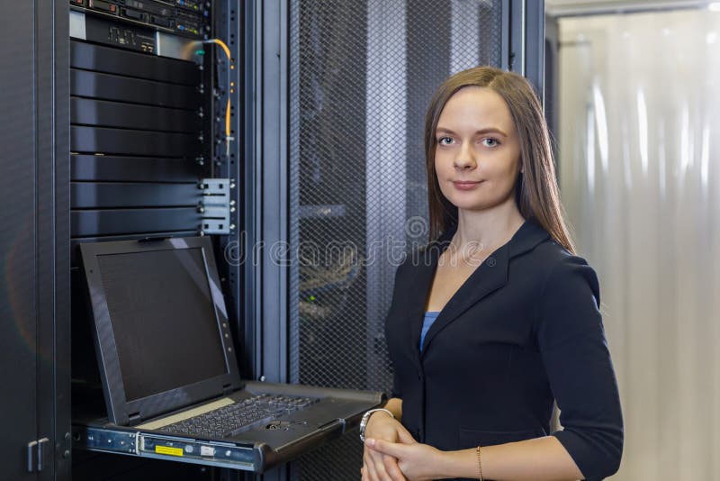 Management Console in Enterprise Server Stock Image - Image of button ...