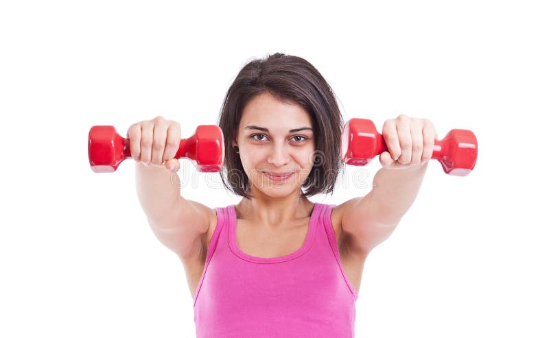 Young woman exercise stock photo. Image of fitness, energy - 23866838