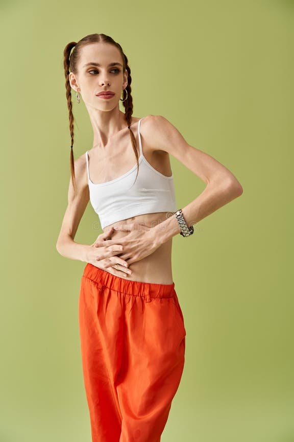 Young Woman Experiencing the Challenges of Stock Photo - Image of ...