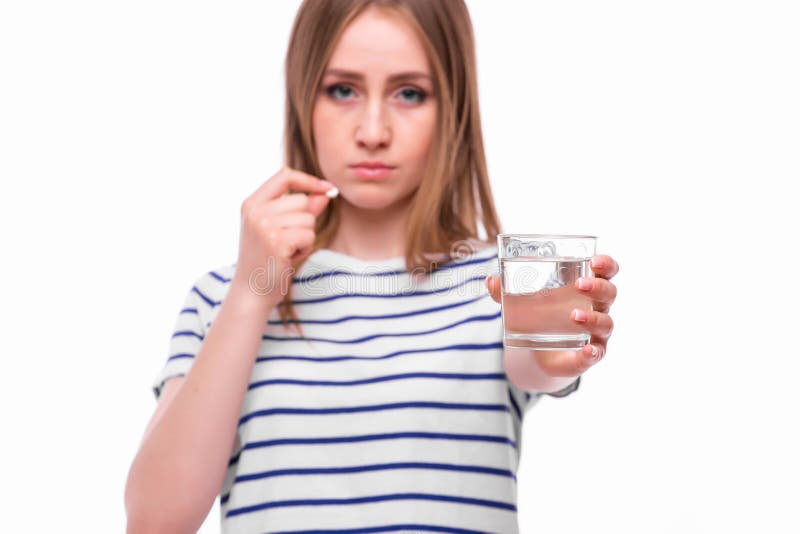 Closeup Portrait of Young Unhappy, Annoyed, Sick Woman about To Chuck ...