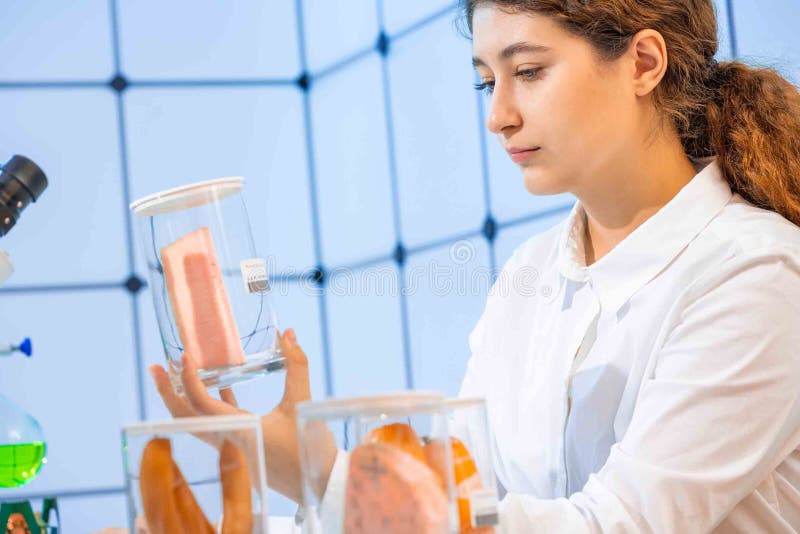 Young Woman in Food Quality Control Laboratory Stock Photo - Image of ... Young Woman in Food Quality Control Laboratory Stock Photo - Image of ...