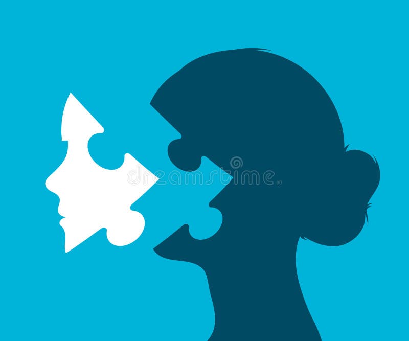 Missing Piece Puzzle Head Stock Illustrations – 273 Missing Piece ...