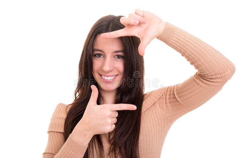 Hey ! Frame me! stock image. Image of frame, casual - 108846907