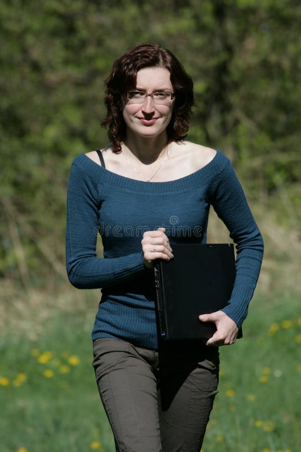 Young Woman And Notebook Picture. Image: 2361043