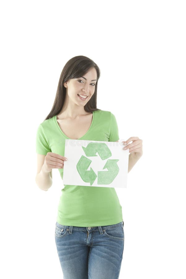 Recycling stock photo. Image of green, bottle, adult - 12341030