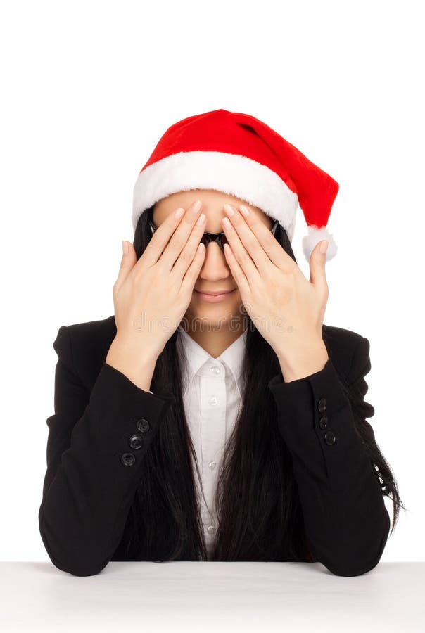 Portrait of Strict Business Woman Stock Image - Image of sitting, pose ...