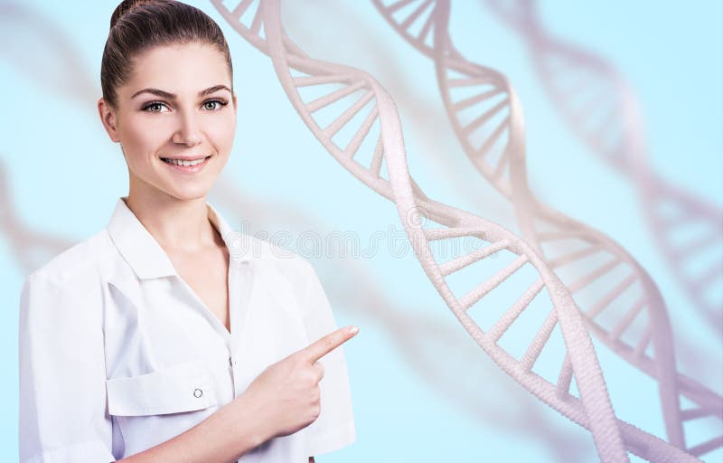 Young Woman Science Technologist in Laboratory Stock Photo - Image of ...